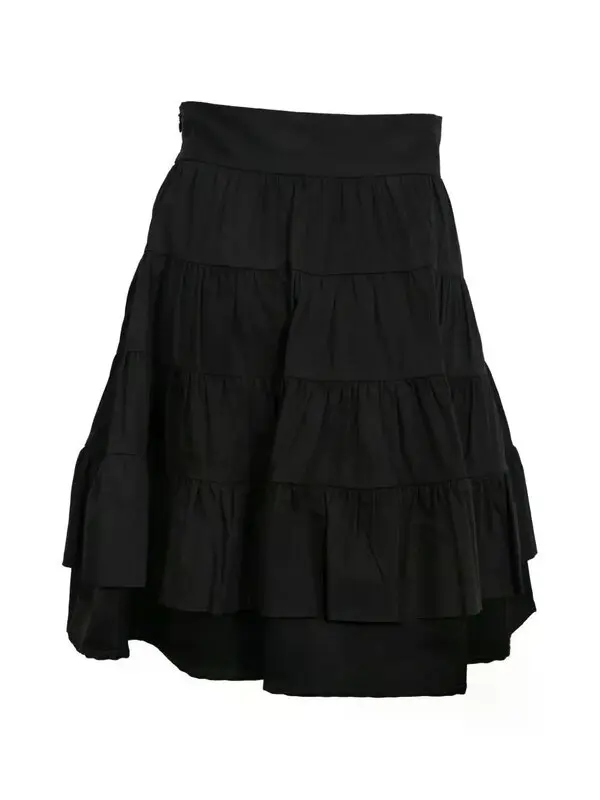 Sandro Tiered Ruffled Skirt