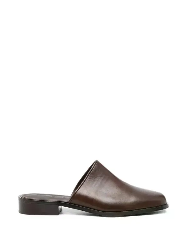 Studio Nicholson Leather Slip-on Mules