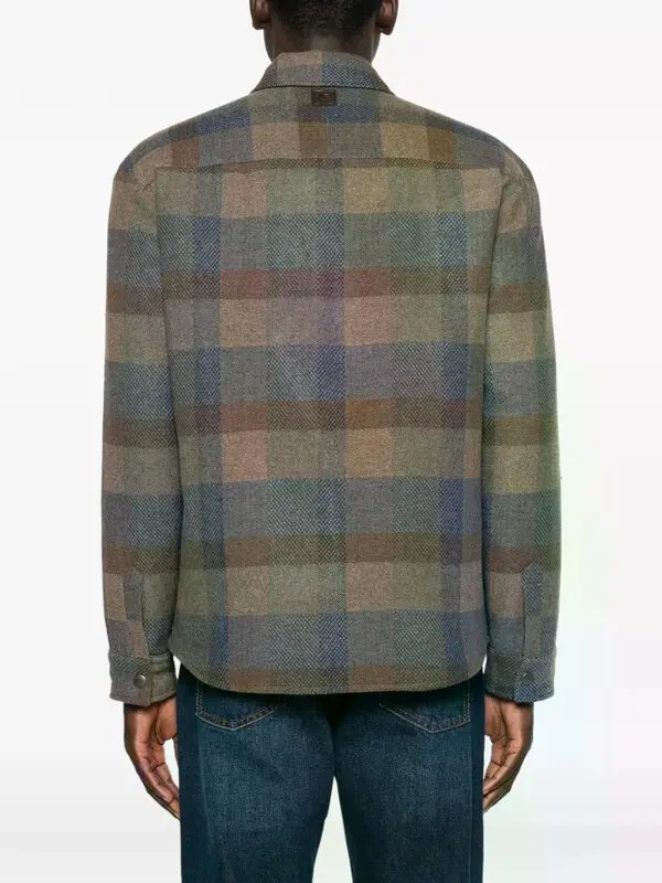 Etro Check-pattern Button-up Shirt