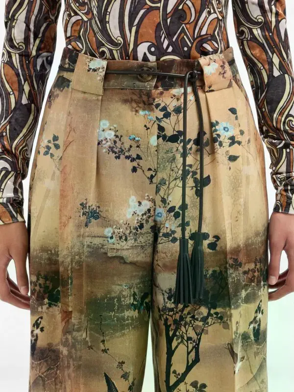 PIERRE-LOUIS MASCIA Tassel-detail Slender Belt