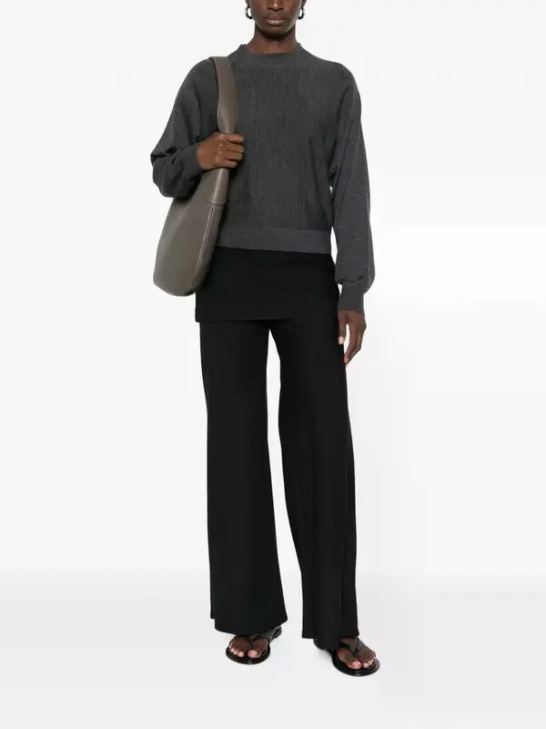 ELEH Ribbed-knit Wool Sweater