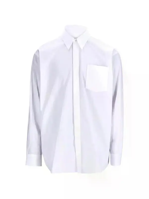 AMI Paris Chest-pocket Long-sleeve Shirt