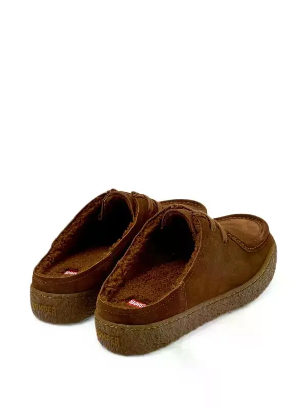 Camper Peu Terreno Suede Mules