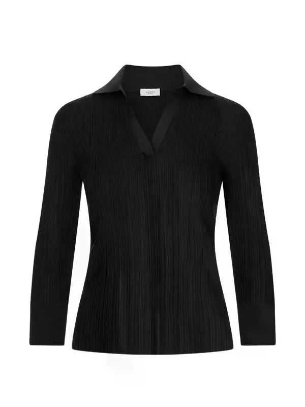 Agnona Ribbed Long-sleeve Top