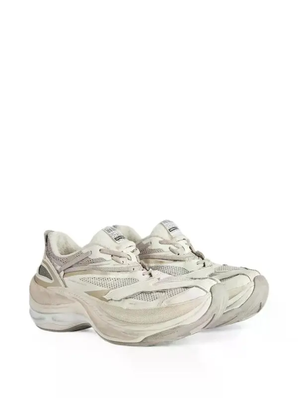 Balenciaga Jet Trainers In Eggshell