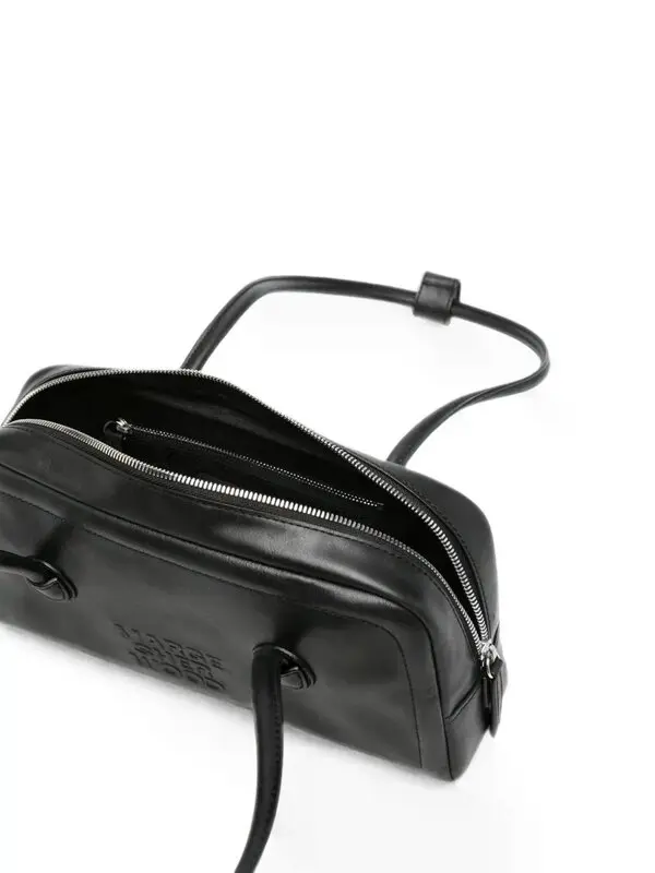MARGESHERWOOD Logo-debossed Leather Shoulder Bag