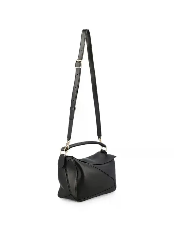 Loewe Small Puzzle Shoulder Bag - Black