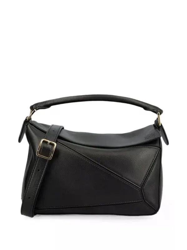 Loewe Small Puzzle Shoulder Bag - Black