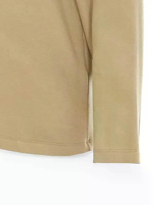 ELEH Asymmetric-hem Long-sleeve T-shirt