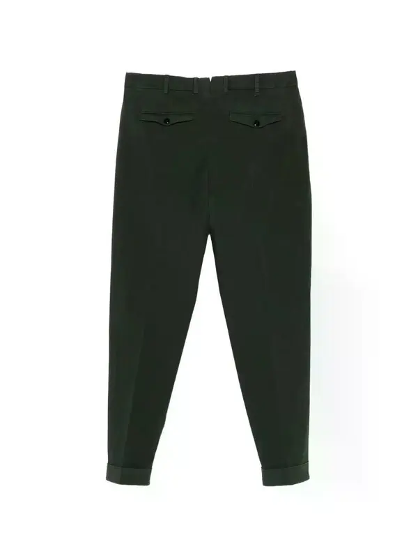 PT TORINO Pleated Turn-up Trousers