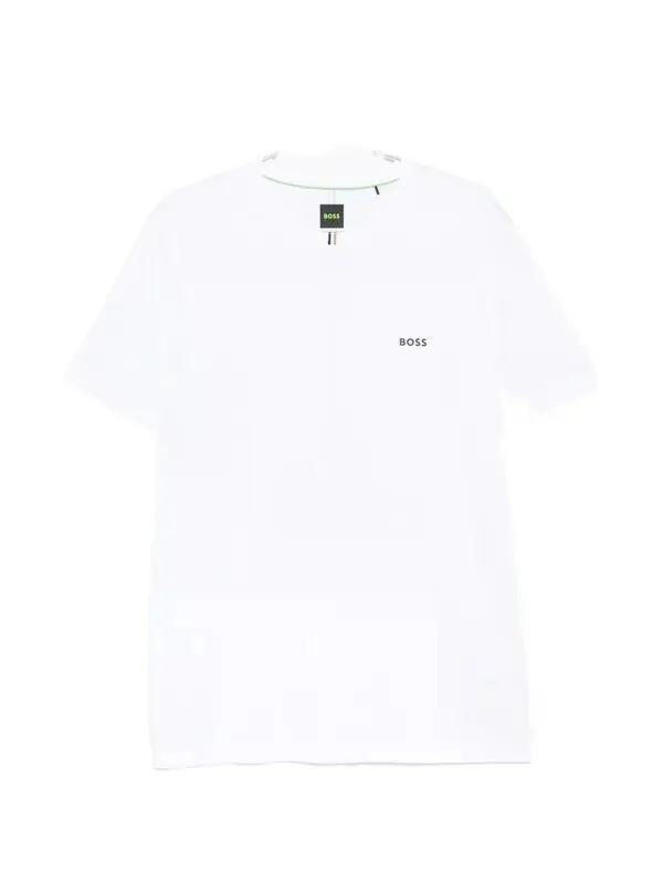 BOSS Logo-print Crew-neck T-shirt