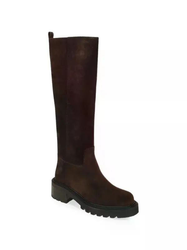 VIA ROMA 15 Suede Chunky-sole Boots