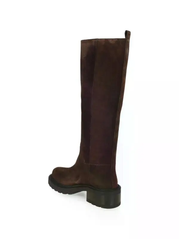 VIA ROMA 15 Suede Chunky-sole Boots