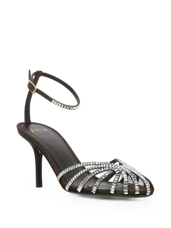 ALEVI MILANO Penelope Xtal Crystal-embellished Sandals