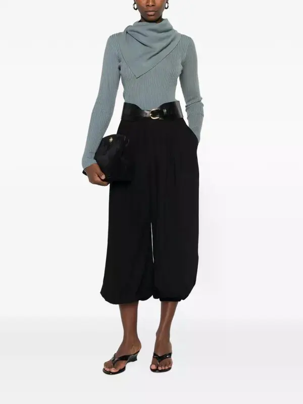 Zimmermann Valiant Ribbed-knit Sweater - Blue