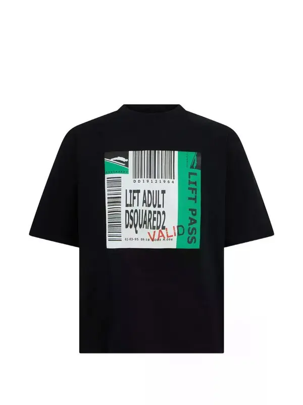 Dsquared2 Graphic-print Loose-fit T-shirt