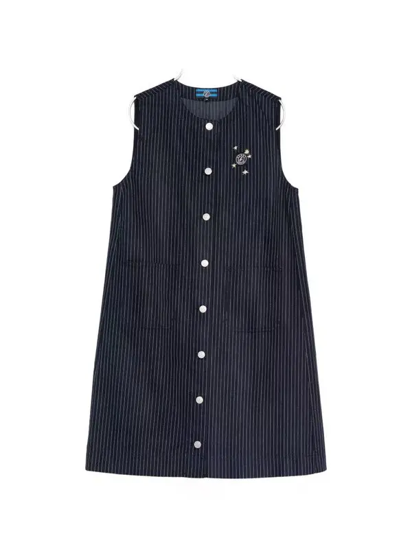 AGNES B. Logo-embroidered Dress