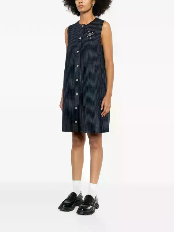 AGNES B. Logo-embroidered Dress