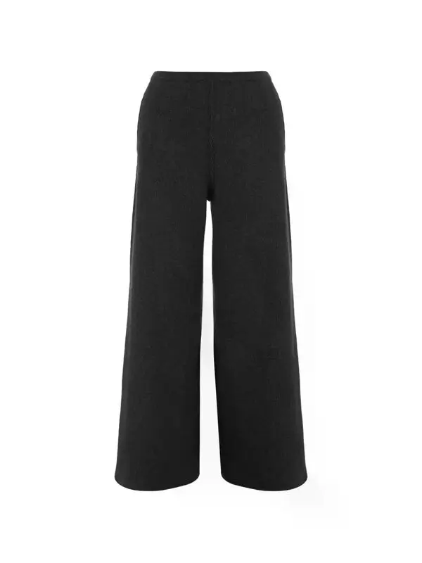 Bruno Manetti Knit Wide-leg Trousers
