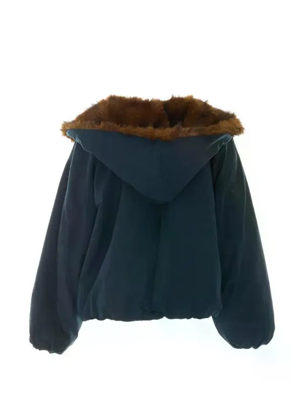 ELEH Padded Faux-fur-trim Jacket