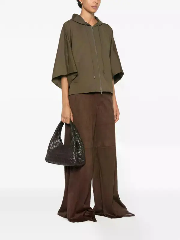 Max Mara Fidato Zip-up Hooded Jacket