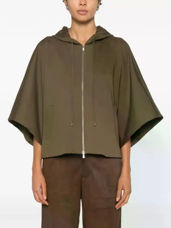 Max Mara Fidato Zip-up Hooded Jacket