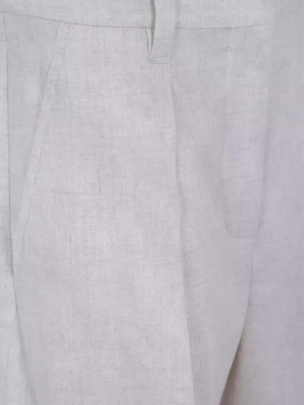 Brunello Cucinelli Pleated Wide-leg Trousers