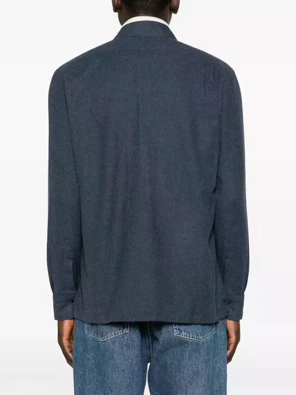 Kiton Button-down Flap-pocket Shirt