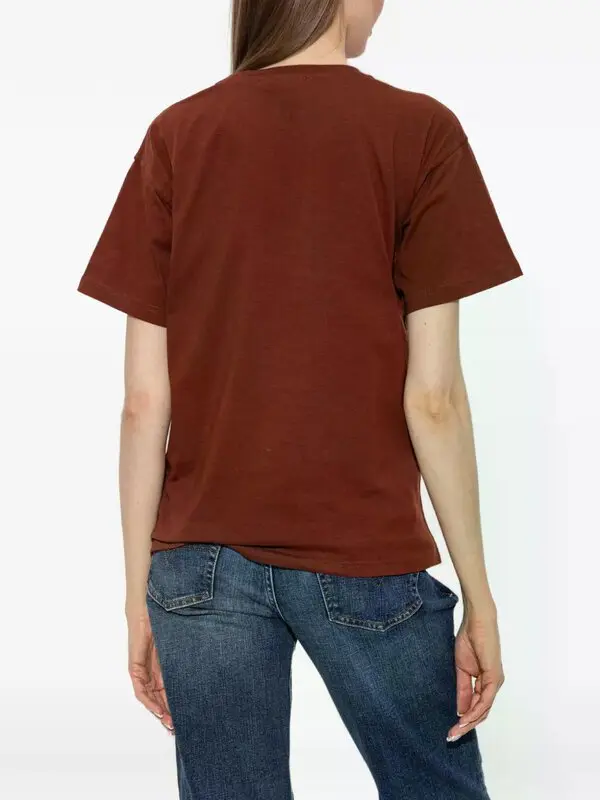 DIESEL® Logo-print T-shirt - Brown
