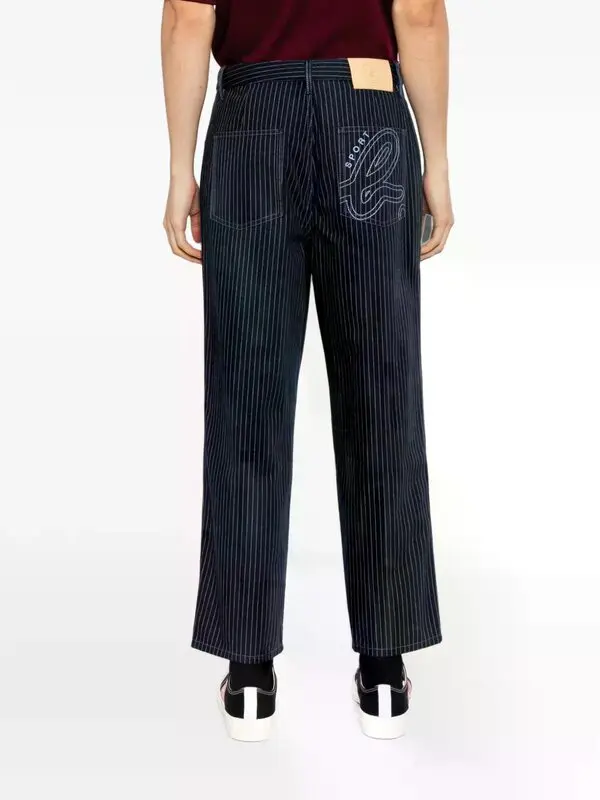 AGNES B. Logo-embroidered Trousers