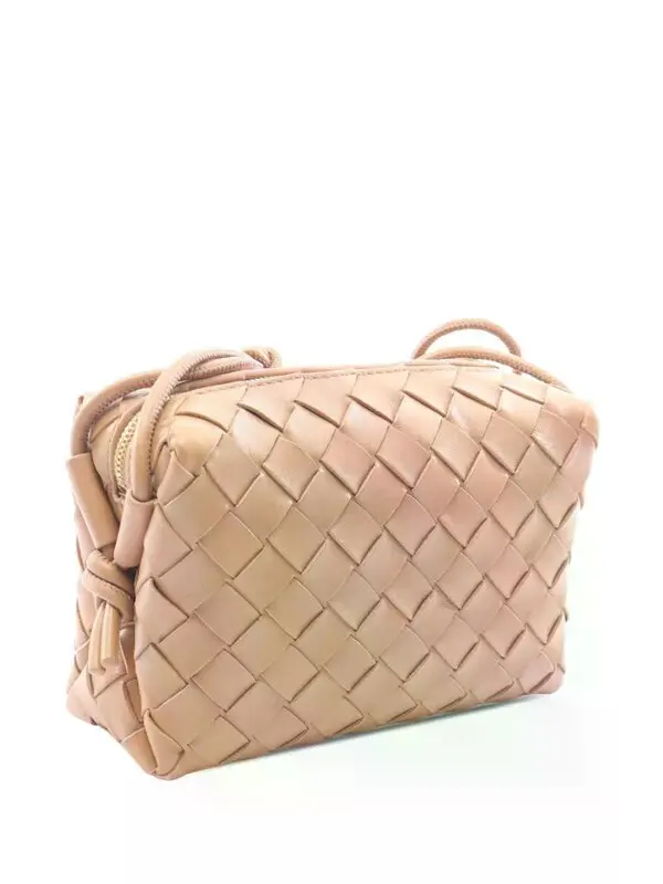 Bottega Veneta 2012-2026 Mini Intrecciato Loop Crossbody Bag