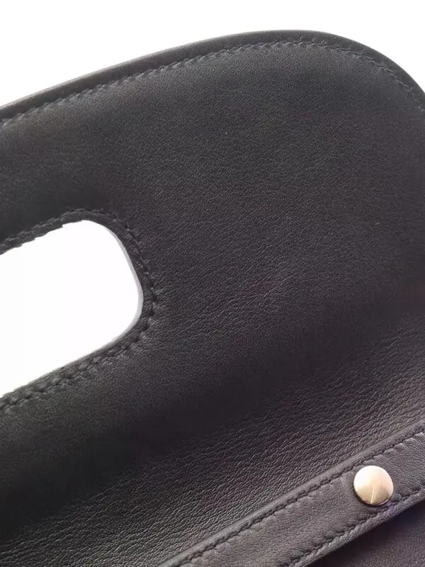 Gucci Small Calfskin Bamboo Diva Top Handle Bag Satchel - Black