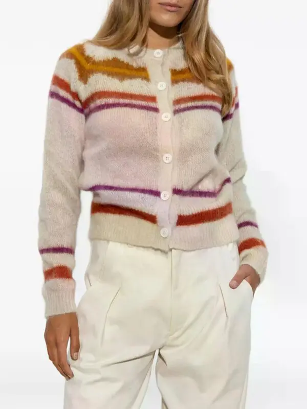 MARANT ETOILE Molly Striped Cardigan