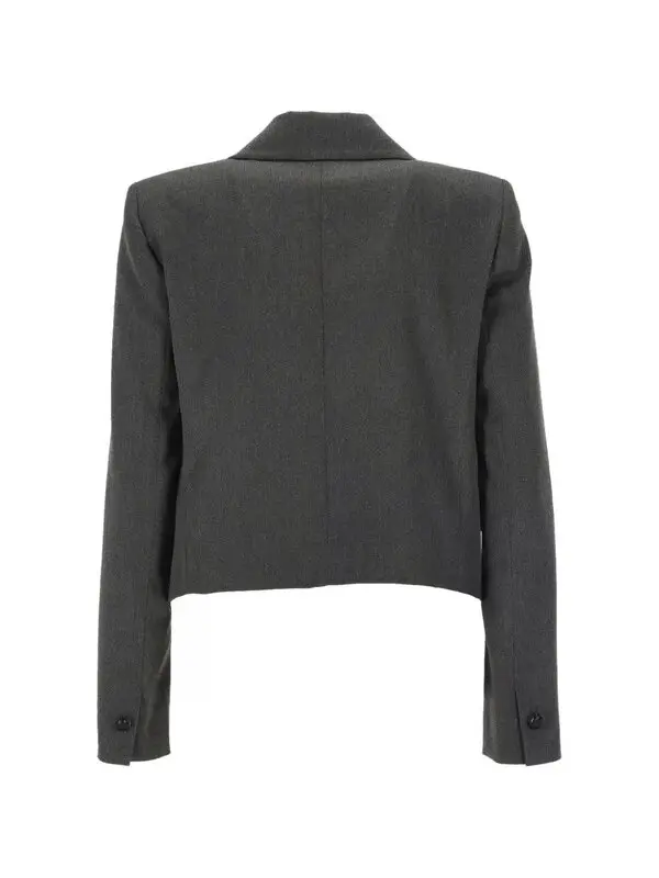 Marella Single-breasted Crop Blazer
