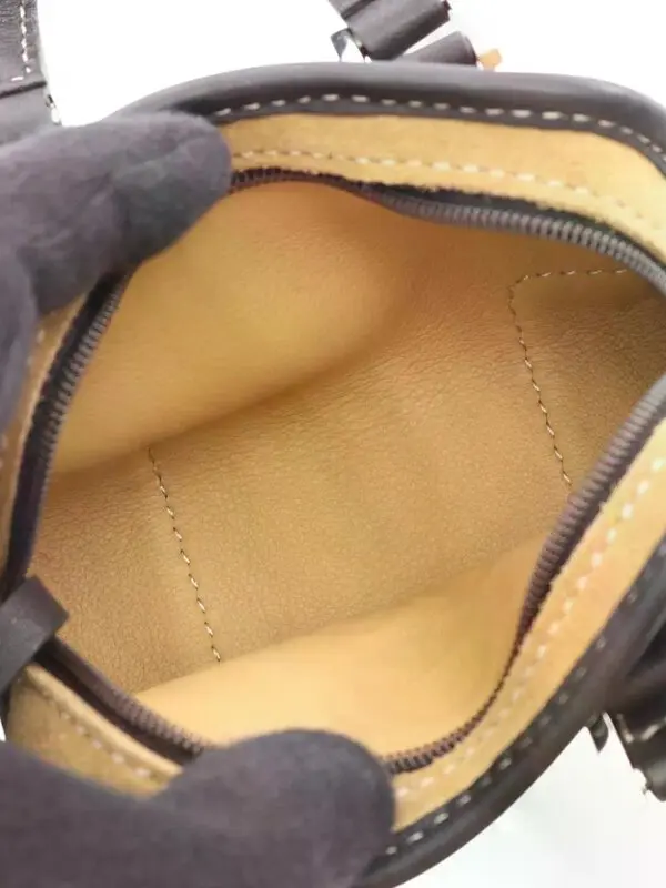Loewe 2010-2026 Micro Mini Suede Amazona Handbag