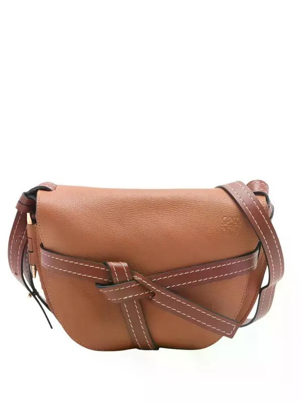Loewe 2010-2026 Small Gate Leather Crossbody Bag