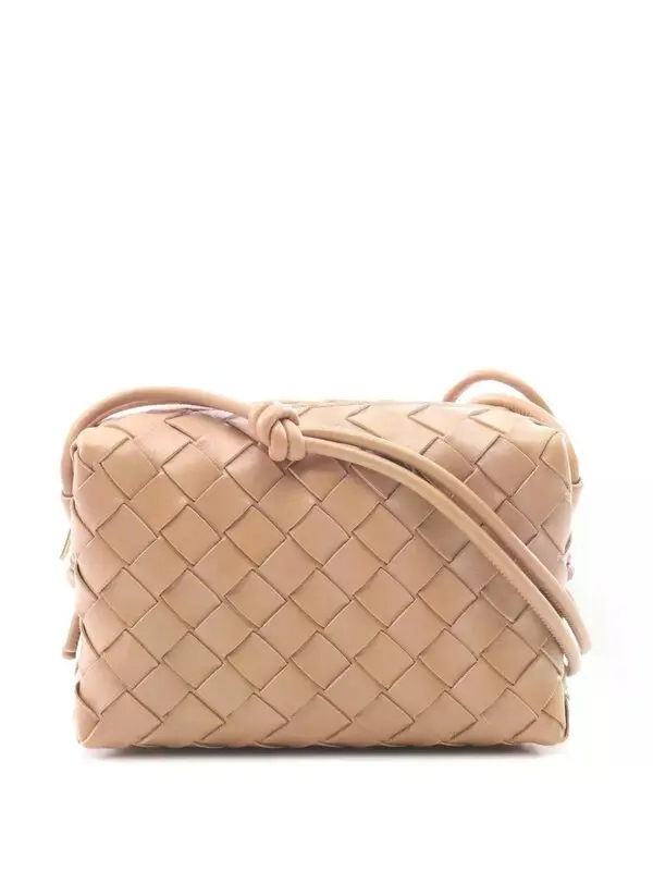 Bottega Veneta 2012-2026 Mini Intrecciato Loop Crossbody Bag