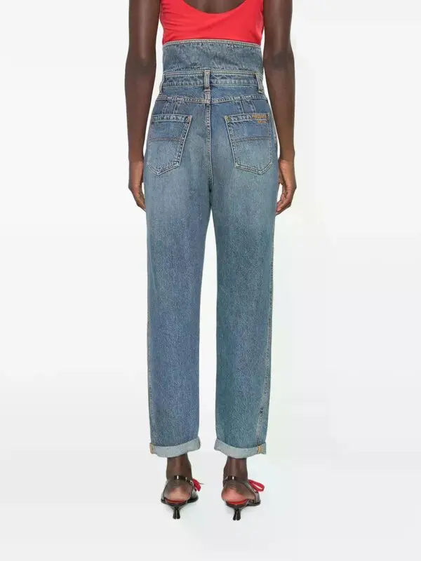 Philosophy Di Lorenzo Serafini High-waisted V-cut Jeans