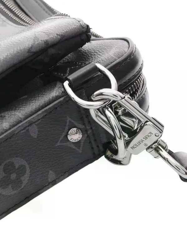 LOUIS VUITTON 2020 Monogram Eclipse Trio Messenger Crossbody Bag