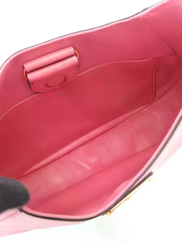 Prada 2013-2026 Brushed Leather Cleo Bag Shoulder Bag