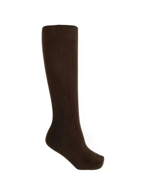 Max Mara Ribbed Cashmere Socks