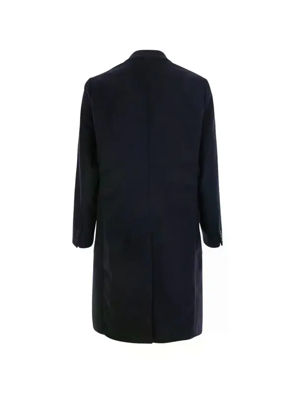 Emporio Armani Double-breasted Peak-lapel Coat