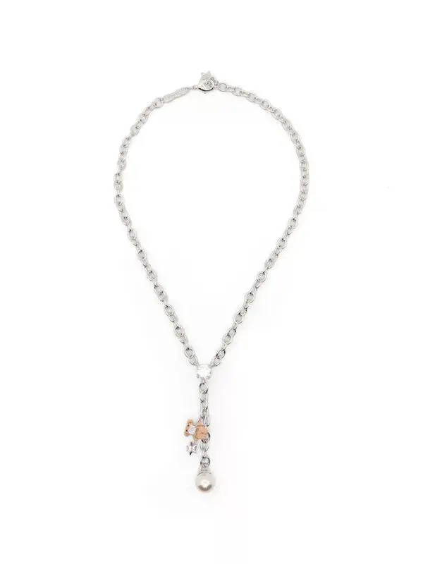 YVMIN Sterling Charm-pendant Necklace - Silver