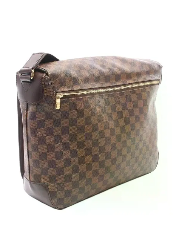 LOUIS VUITTON 2008 Damier Ebene Spencer Crossbody Bag