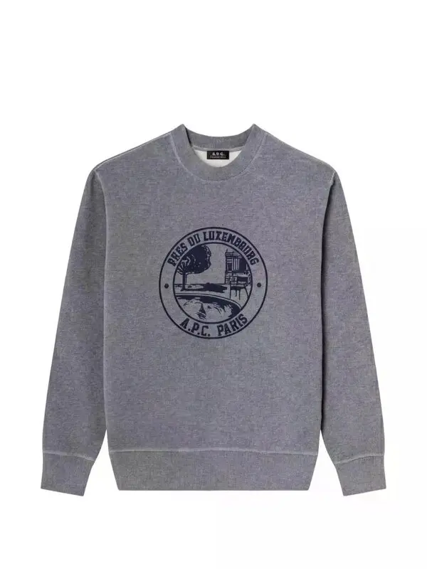 A.p.c. Sweatshirt With Garden Logo