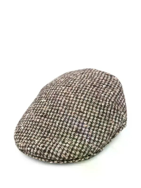 Borsalino Parigi Check-pattern Hat