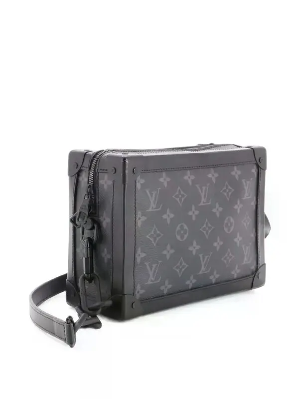 LOUIS VUITTON Soft Trunk Bag Monogram Eclipse Canvas Shoulder Bag