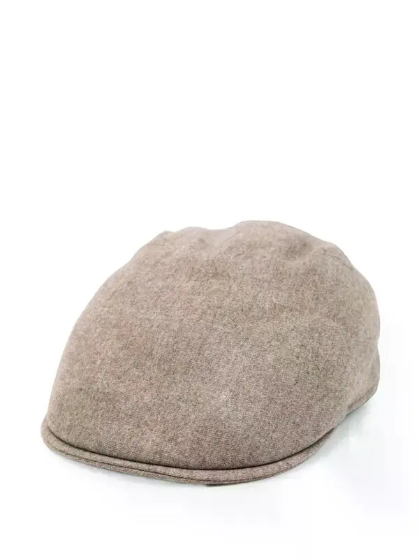 GRAN SASSO Marl-effect Flat Cap
