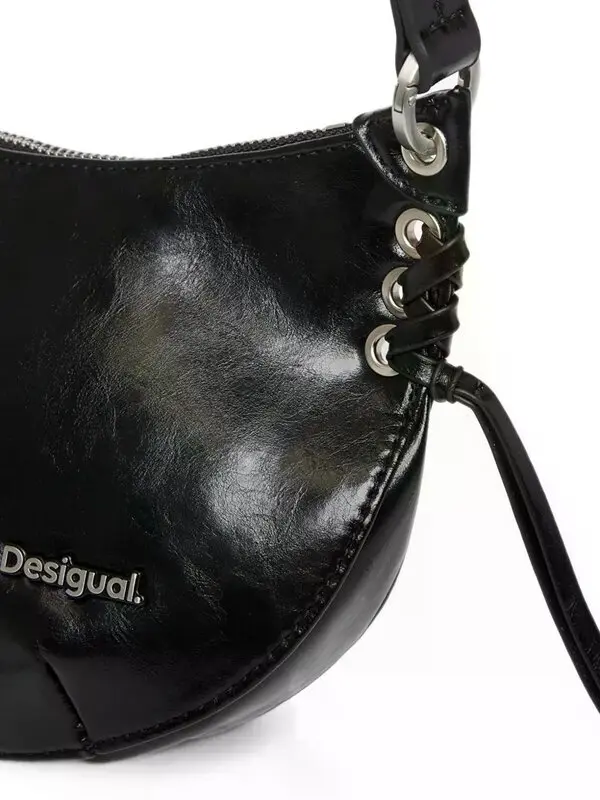 Desigual Mini Flower-charm Lace-up Tote Bag