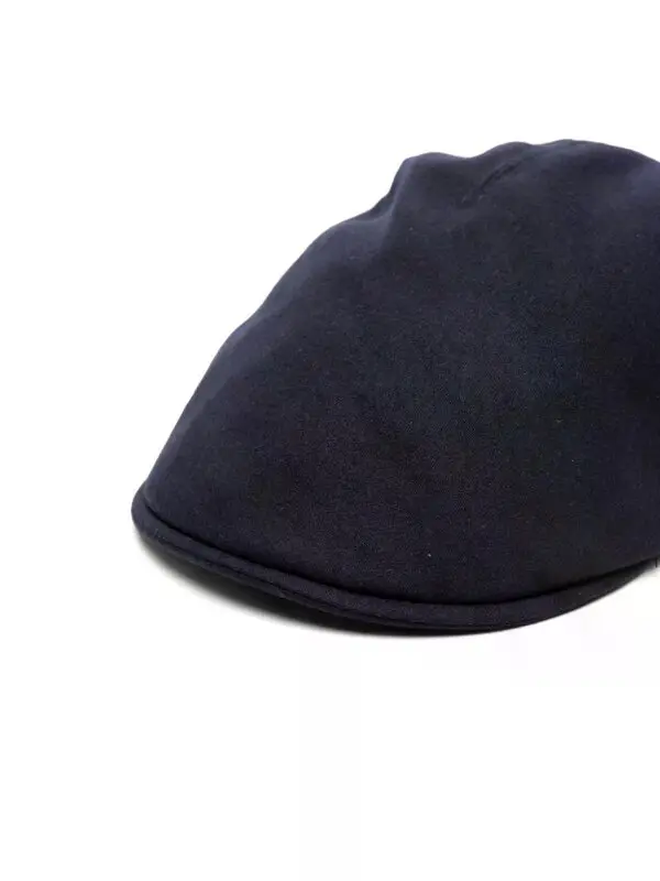 GRAN SASSO Logo-patch Flat Cap